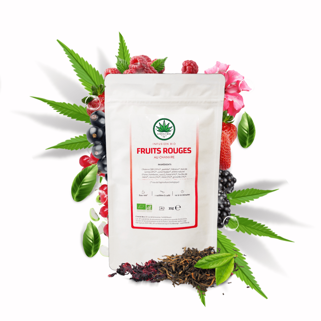 Infusions FRUITS ROUGES - Chanvre